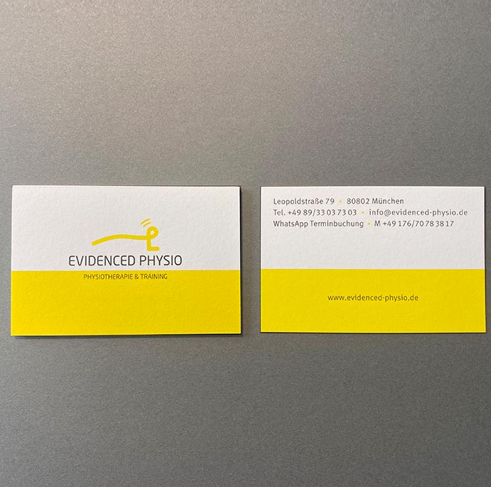 Logo Praxis | Logo Design für Evidenced Physio München